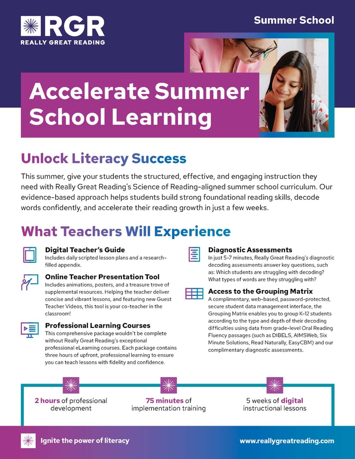 Summer School One-Pager